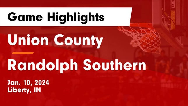 Basketball Game Preview: Union County Patriots vs. Knightstown Panthers