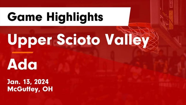 Basketball Game Preview: Upper Scioto Valley Rams vs. Elgin Comets