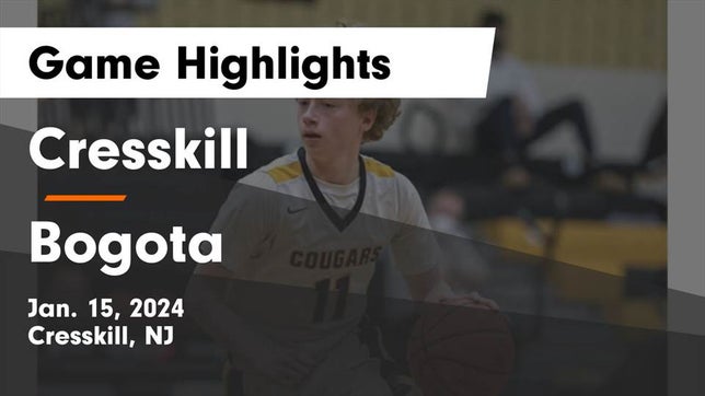 Basketball Game Recap: Cresskill Cougars vs. Fort Lee Bridgemen