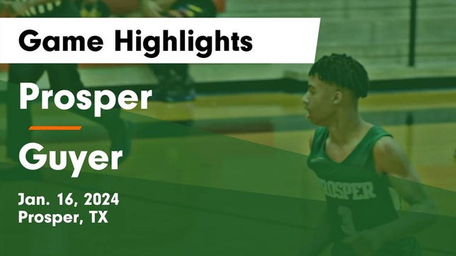 Basketball Game Preview: Prosper Eagles vs. Rock Hill Blue Hawks