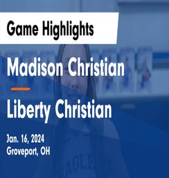 Delaware Christian vs Madison Christian | Girls Basketball | 1/11