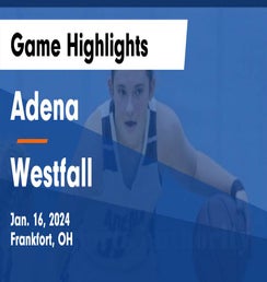 Adena vs Federal Hocking | Girls Basketball | 2/24