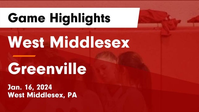 Basketball Game Preview: West Middlesex Big Reds vs. Mercer Mustangs