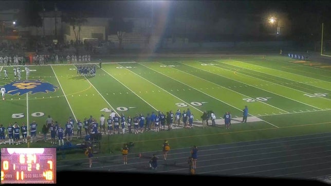 Jacob Molina Game Report: vs Washington Union