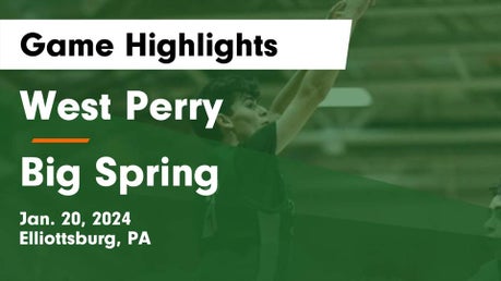 Gettysburg vs West Perry | Basketball | 1/27