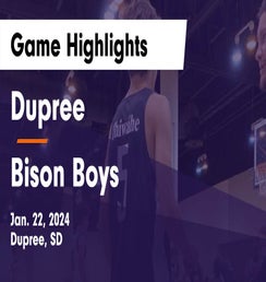 Dupree vs Mobridge-Pollock | Basketball | 2/27