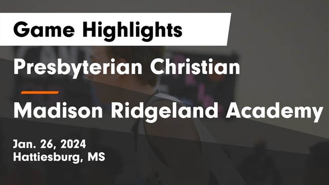 Basketball Game Preview: Madison-Ridgeland Academy Patriots vs ...