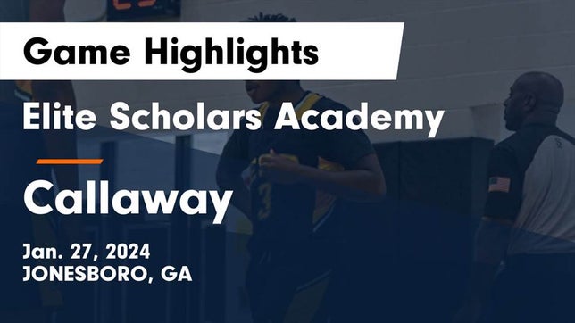 Callaway triumphant thanks to a strong effort from DeShun Coleman