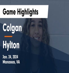 Charles J. Colgan vs Colonial Forge | Girls Basketball | 2/20