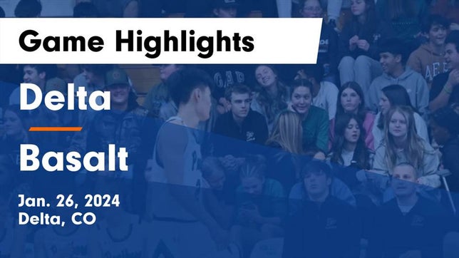 Basketball Game Preview: Delta Panthers vs. Basalt Longhorns
