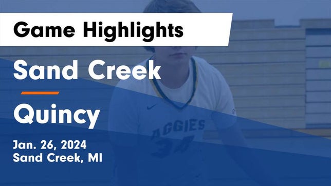 Basketball Game Recap: Sand Creek Aggies vs. Springport Spartans