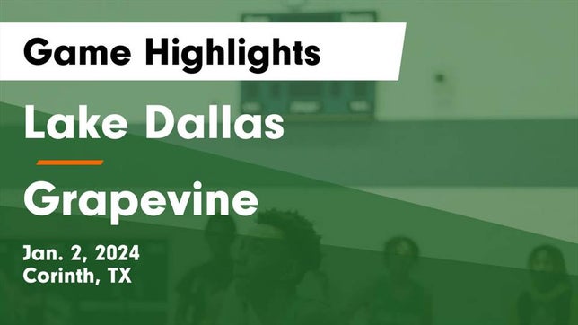 Basketball Game Recap: Grapevine Mustangs vs. Denton Broncos