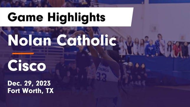 Basketball Game Recap: Nolan Catholic Vikings vs. Prestonwood Christian ...
