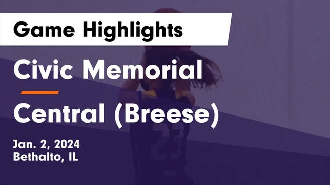 Basketball Game Recap: Breese Central Cougars vs. Alton Redbirds