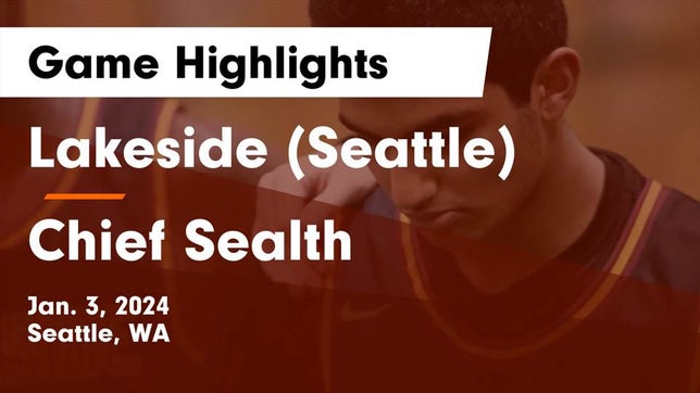 Basketball Game Preview Lakeside Lions Vs Chief Sealth Seahawks