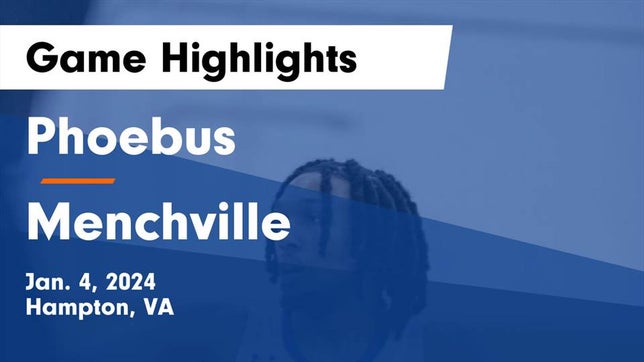 Basketball Game Recap: Menchville Monarchs vs. Hampton Crabbers