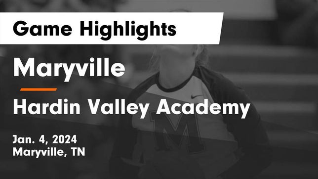 Basketball Game Recap: Hardin Valley Academy Hawks vs. Morristown ...