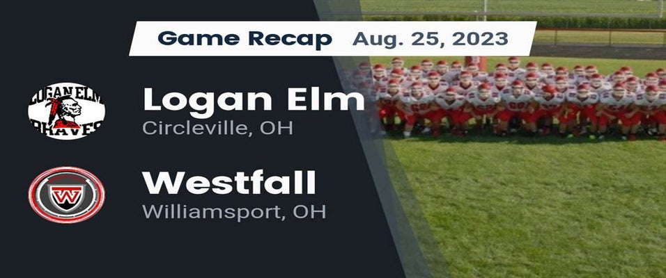 Logan Elm vs Westfall | Football | 8/25/2023