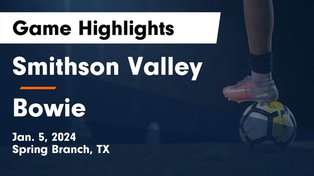 Soccer Game Recap: Smithson Valley vs. Boerne-Champion