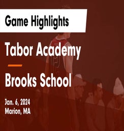 Worcester Academy vs Tabor Academy | Basketball | 2/24