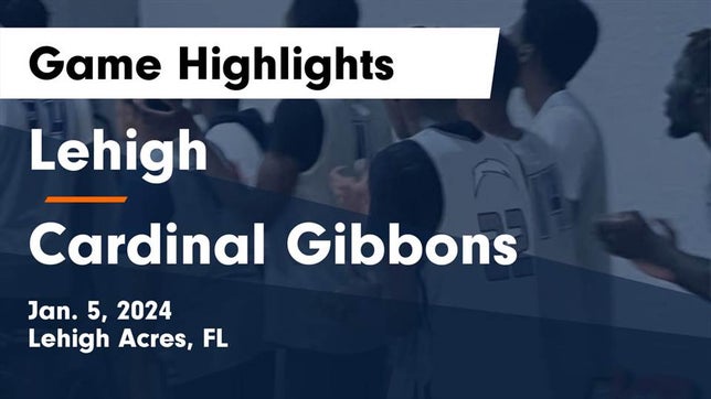 Basketball Game Recap: Cardinal Gibbons Chiefs vs. St. Thomas Aquinas ...