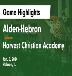 Alden-Hebron vs Elgin Academy | Basketball | 1/6