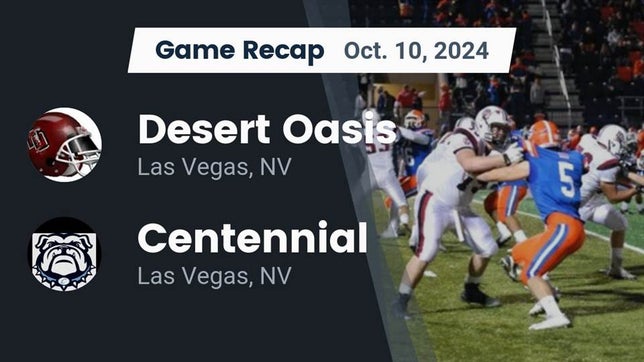 Football Recap: Desert Oasis Triumphs