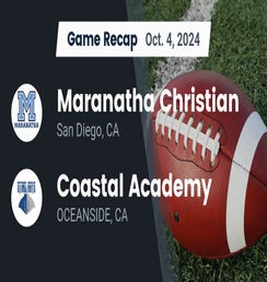 Victory Christian Academy vs Maranatha Christian | Football | 11/8