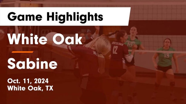 Volleyball Recap: Make It Five in a Row for White Oak