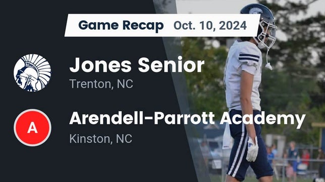 Football Recap: Arendell Parrott Academy Takes Down Ranked Jones