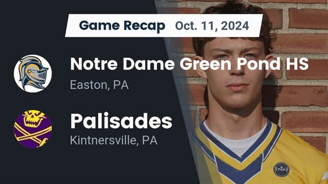 Football Recap: Notre Dame-Green Pond Piles Up the Points Against Palisades
