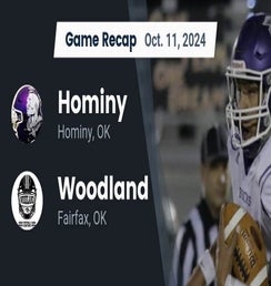 Hominy vs Thomas-Fay-Custer | Football | 11/22