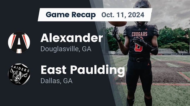 Football Game Preview: Alexander Cougars vs. Lithia Springs Lions