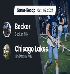 Becker vs Academy of Holy Angels | Football | 11/7