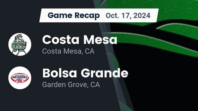 Football Game Preview: Costa Mesa Mustangs vs. La Quinta Aztecs