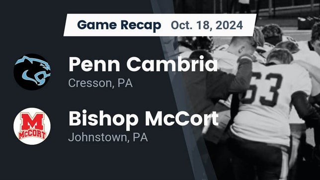 Football Game Preview: Bishop McCort Crushers vs. Bellwood-Antis Blue ...