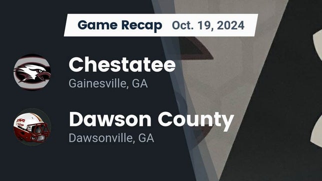 Football Game Preview: Chestatee War Eagles vs. White County Warriors