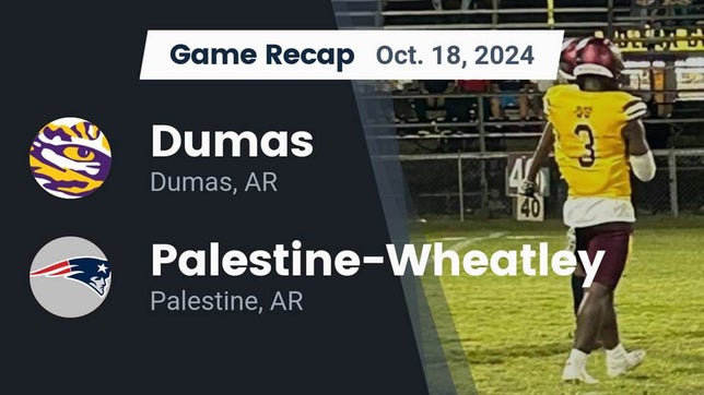 Football Game Preview: Palestine-Wheatley Patriots vs. McGehee Owls