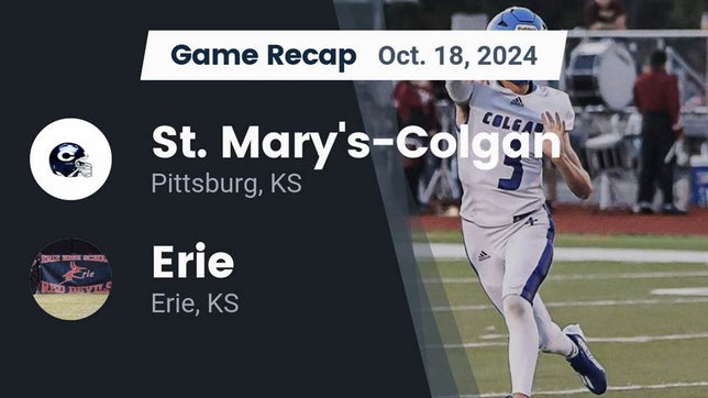 Football Recap: St. Mary's-Colgan Piles Up the Points Against Erie