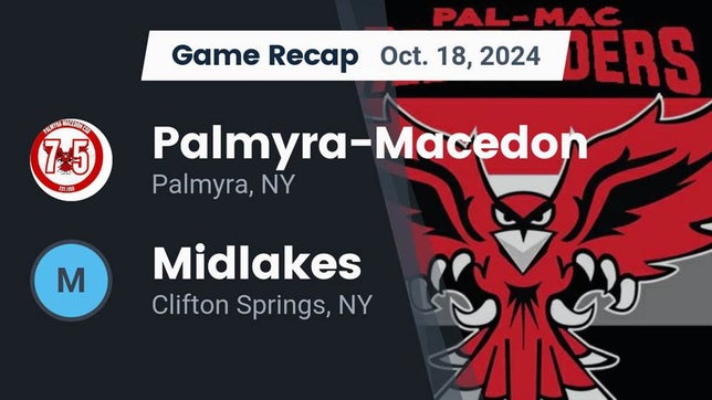 Football Recap: Palmyra-Macedon Piles Up the Points Against Midlakes