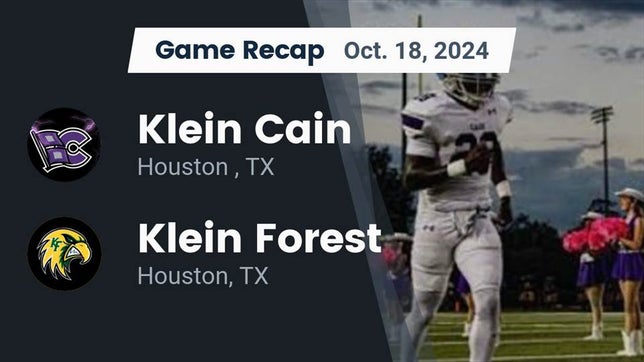 Football Recap: Klein Forest Takes a Loss