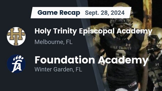 Football Game Preview: Holy Trinity Episcopal Academy Tigers vs. The ...