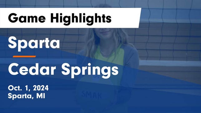 Volleyball Game Preview: Cedar Springs Red Hawks vs. Pentwater Falcons