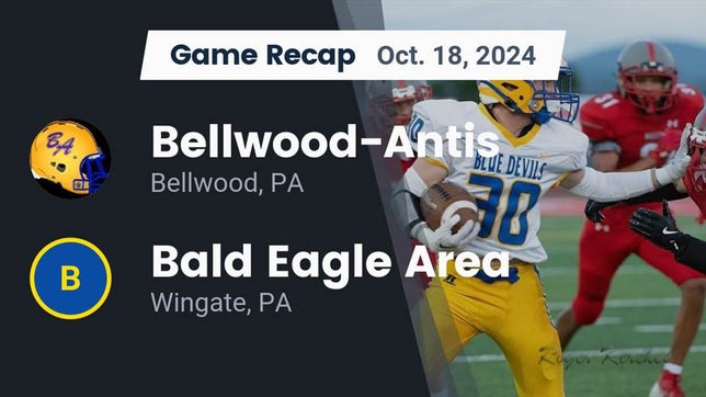Football Recap: Bellwood-Antis Gets the Win