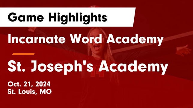 Volleyball Game Preview: Incarnate Word Academy Red Knights vs ...