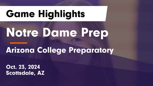 Volleyball Game Preview: Arizona College Prep Knights vs. Desert ...