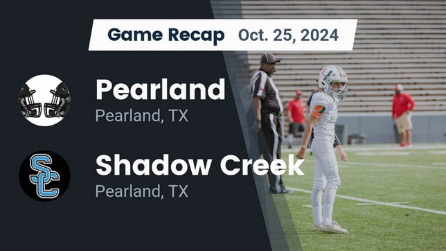 Football Recap: Shadow Creek's Win on Friday Extends Winning Streak to ...
