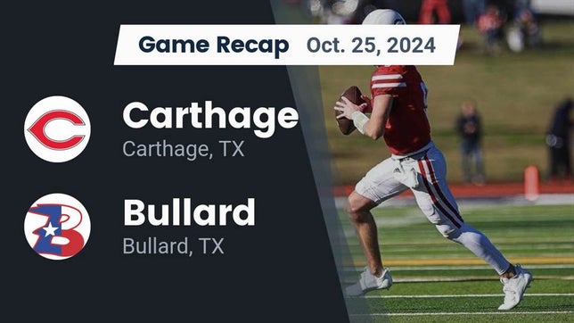 Football Game Preview: Carthage Bulldogs vs. Rusk Eagles