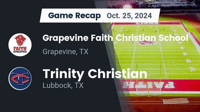 Football Recap: Noah Smith Leads Grapevine Faith Christian to Victory ...