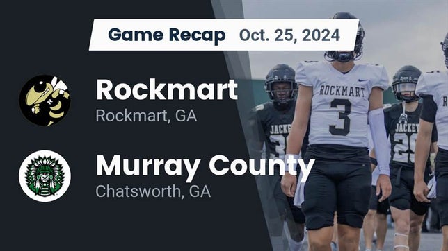 Football Recap: Rockmart Piles Up the Points Against Murray County